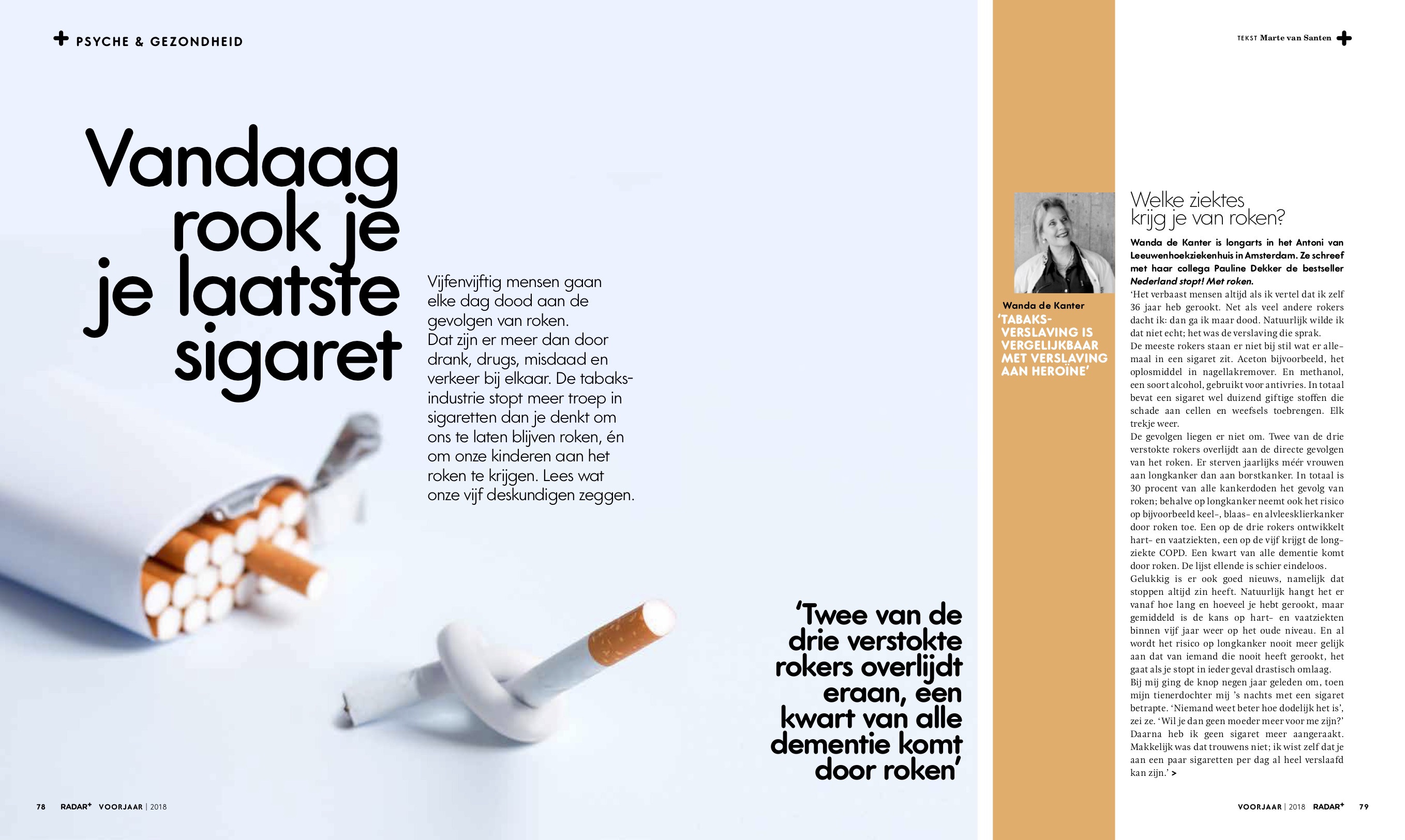 Je laatste sigaret | LETTERLEVEN